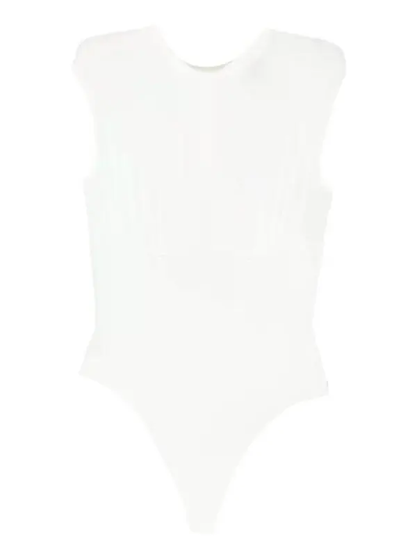 NISSA Underwire High-neck Body - White