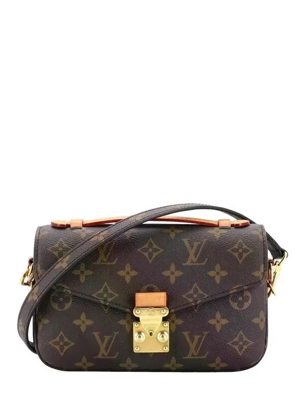 LOUIS VUITTON Pochette Metis Monogram Canvas East West Crossbody Bag - Brown