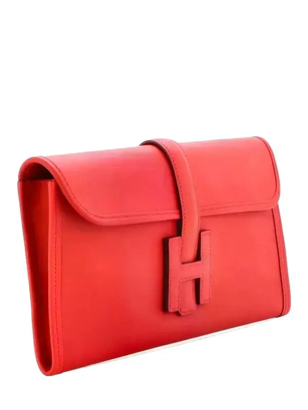 Hermès Jige Elan 29 Clutch - Red
