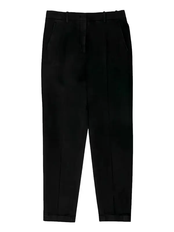 Incotex Galene Trousers With Belt Loops - Black