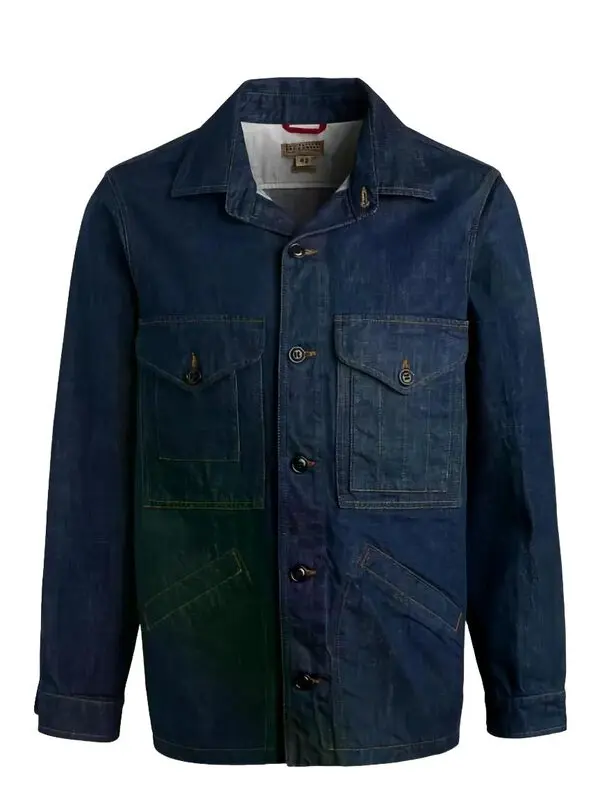 CECCARELLI Point-collar Jacket - Blue