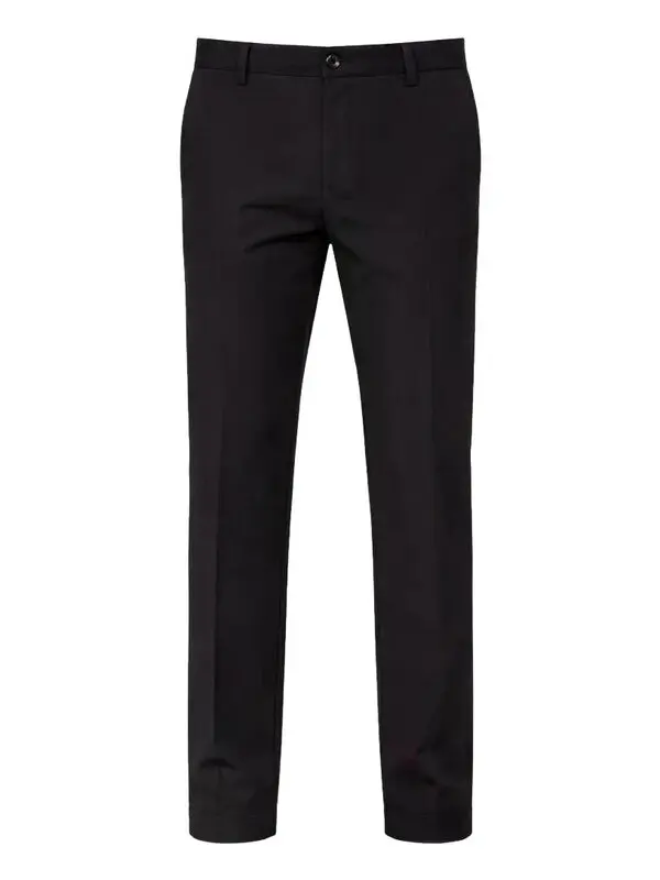 BOSS Stretch-design Chino Trousers - Black