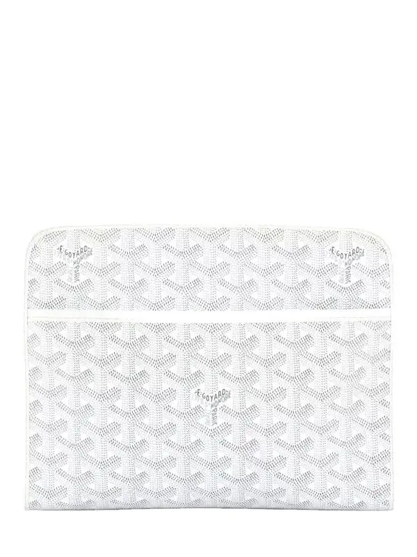 Goyard Jouvence Toiletry Pouch Coated Canvas Mm - White