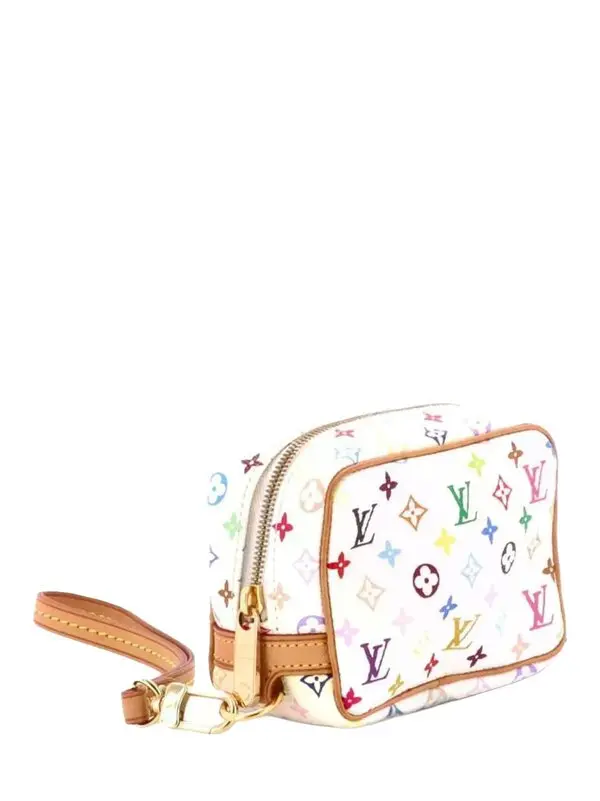 LOUIS VUITTON Wapity Trousse Monogram Multicolor Pouch - White
