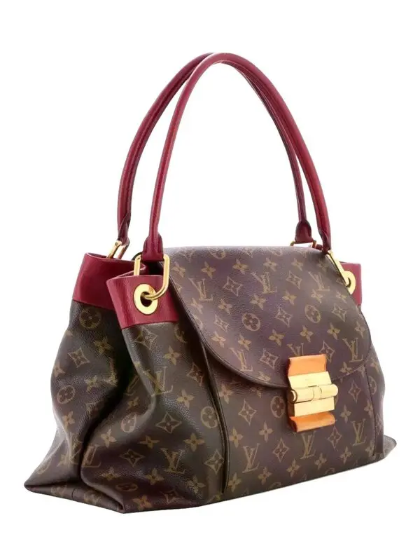 LOUIS VUITTON Olympe Handbag Monogram Canvas - Red