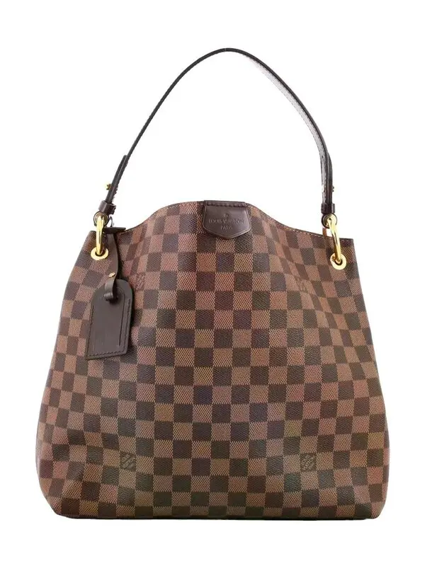 LOUIS VUITTON Graceful Handbag Damier Pm Hobo Bag - Brown