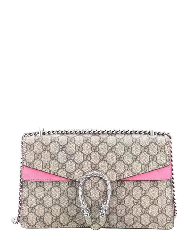 Gucci Dionysus Gg Coated Canvas Small Shoulder Bag - Brown