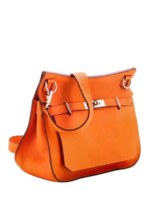 Hermès Jypsiere 28 Shoulder Bag Clemence - Orange