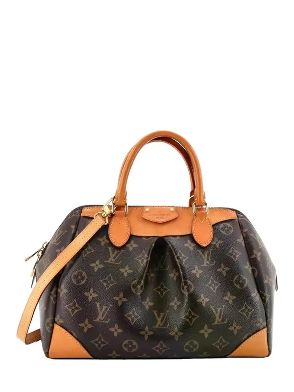 LOUIS VUITTON Segur Nm Monogram Canvas Satchel - Brown