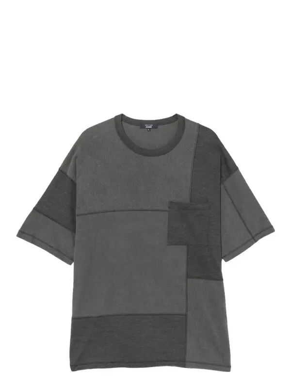 Comme Des Garçons Patchwork T-shirt - Grey