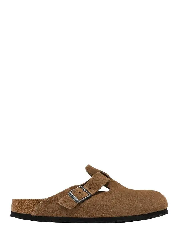 BIRKENSTOCK Boston Soft Footbed Sandal - Brown