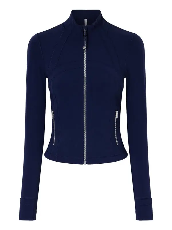 Lululemon Define Cropped Nulu Jacket - Blue