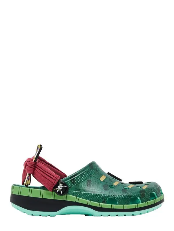 CROCS One Piece X Roronoa Zoro Clogs - Green