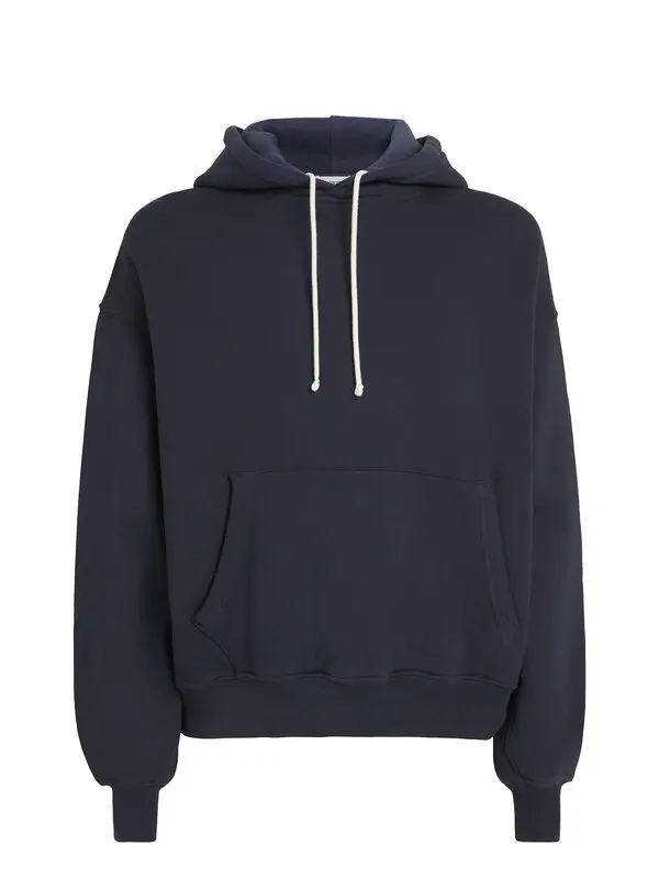 AGOLDE Cotton Boyce Hoodie - Navy