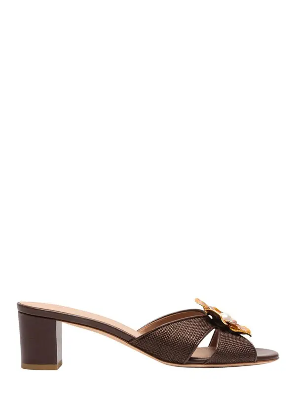 MALONE SOULIERS Suri Heeled Sandals - Brown