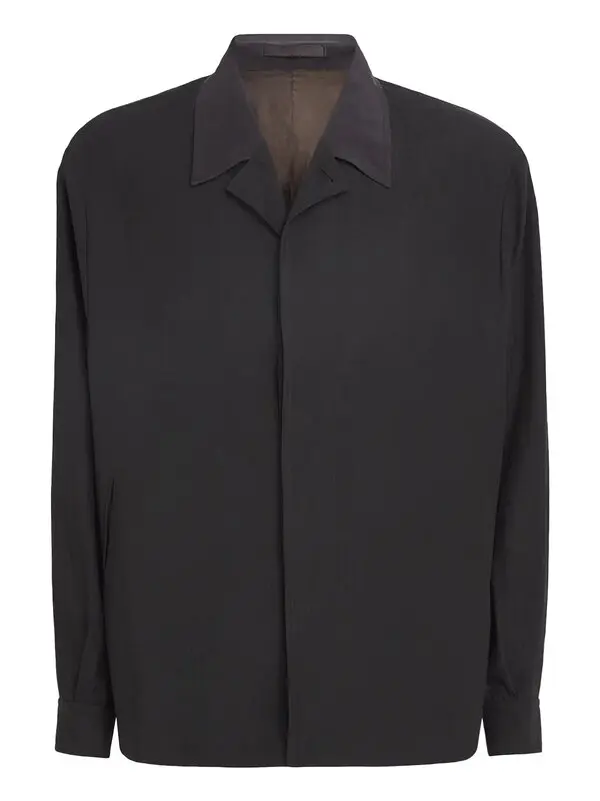 Our Legacy Linen-blend Pack Blazer - Black