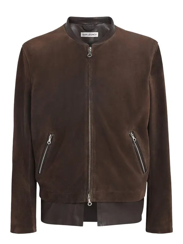Our Legacy Drift Suede Jacket - Brown