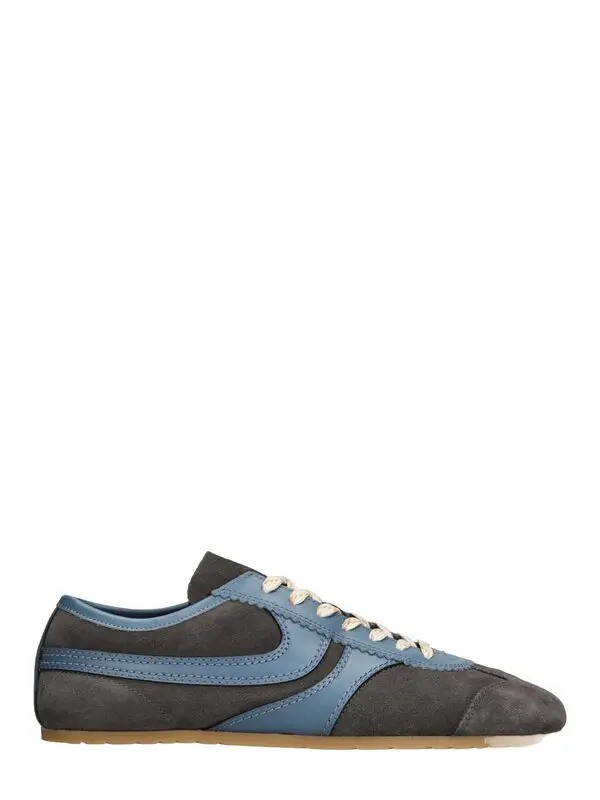 Dries Van Noten Suede Dustin Sneakers - Grey