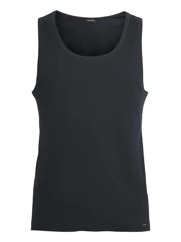 Hanro Cotton Essentials Tank Top - Black