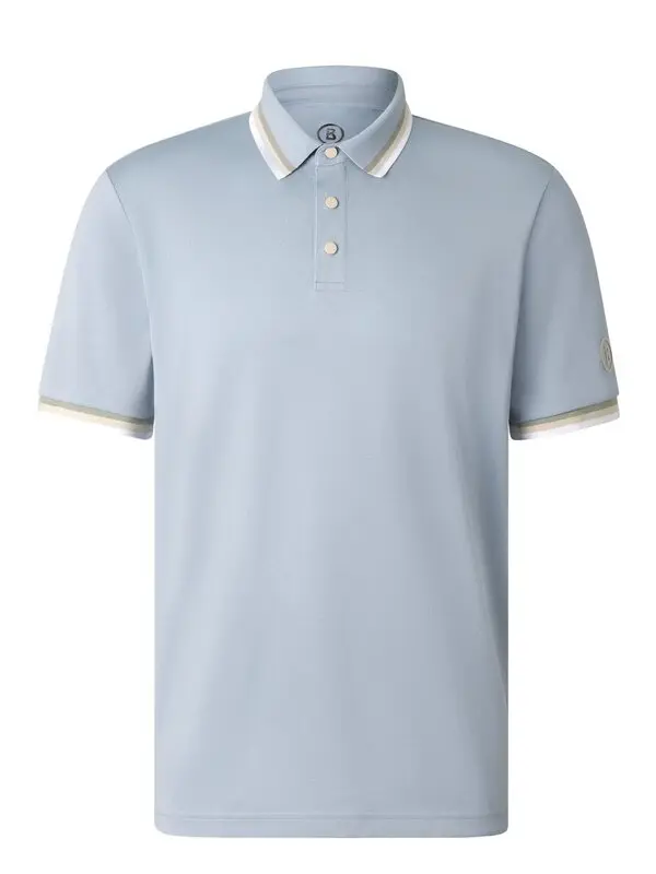 Bogner Arik Functional Short-sleeved Top - Misty Blue