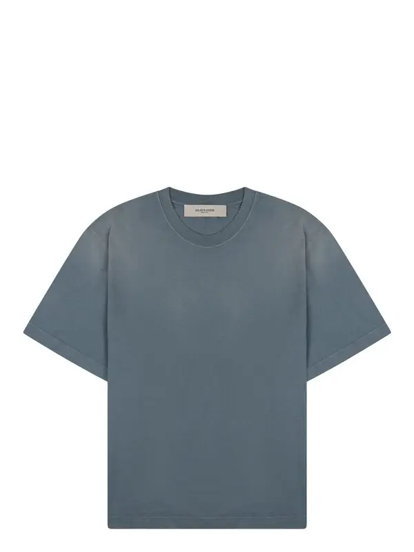 GOLDEN GOOSE T-shirt With Logo - Blue