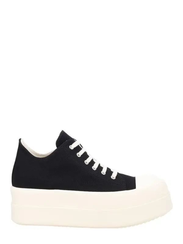 Rick Owens Mega Bumper Low Top Sneakers - Black
