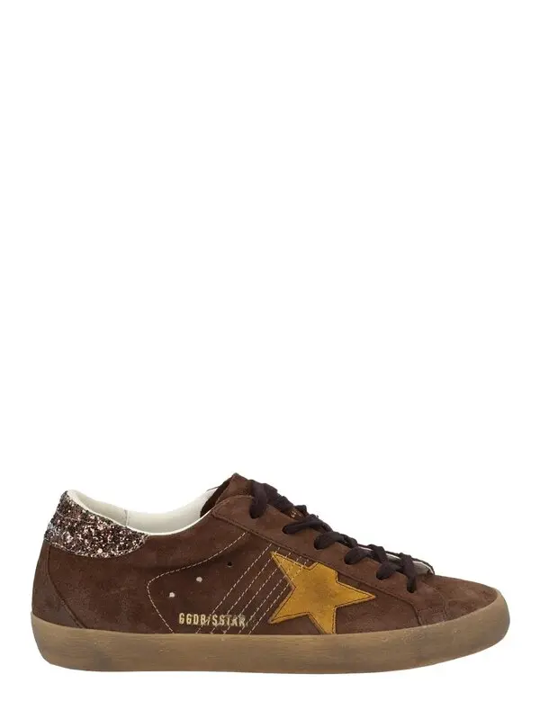 GOLDEN GOOSE Super-star Sneaker - Brown