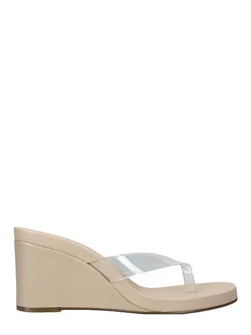 Steve Madden Faux-leather Wedge Sandals - Other