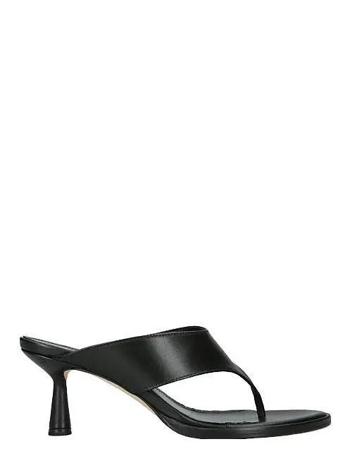 AeydĒ Olenna Leather Heeled Sandals - Black