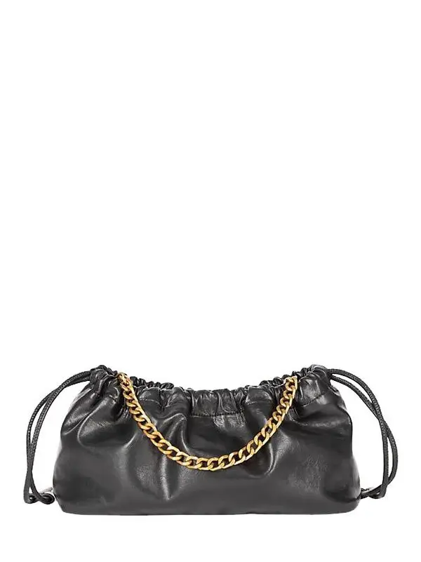 The Kooples Taylor Leather Shoulder Bag - Black