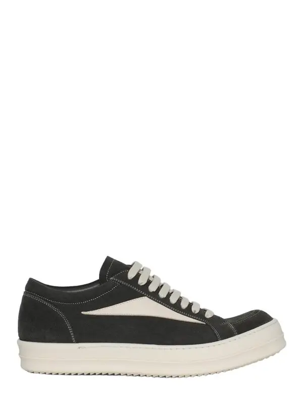 Rick Owens Temple Vintage Low-top Sneakers - Black