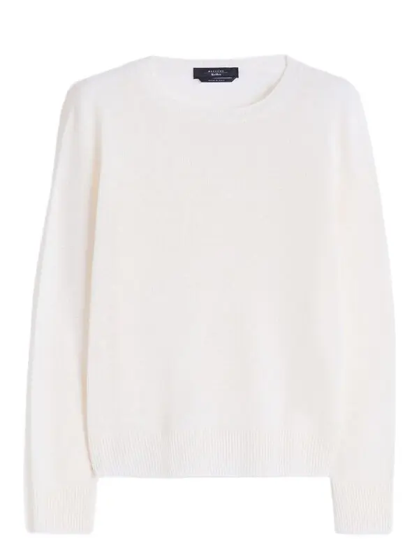 Max Mara Linen Yarn Jumper - Ecru