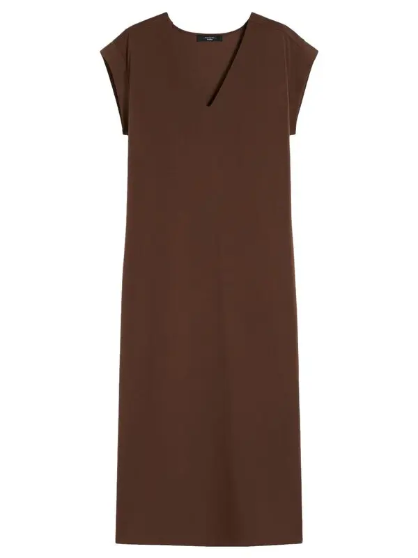 Max Mara Milano Jersey Dress - Chocolate