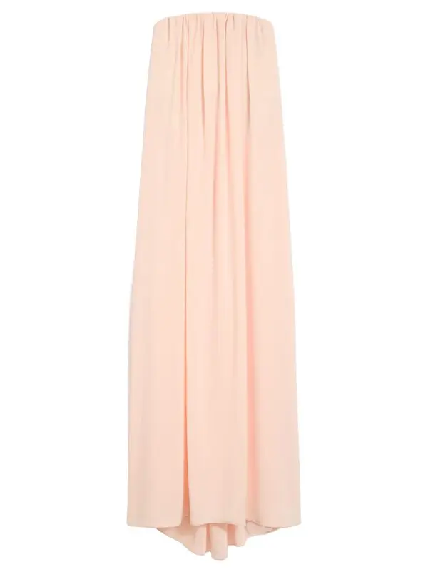 Max Mara Cady Bustier Maxi Dress - Powder