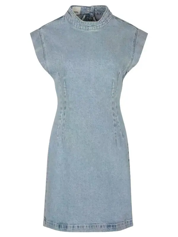 Isabel Marant Open-back Denim Dress - Blue