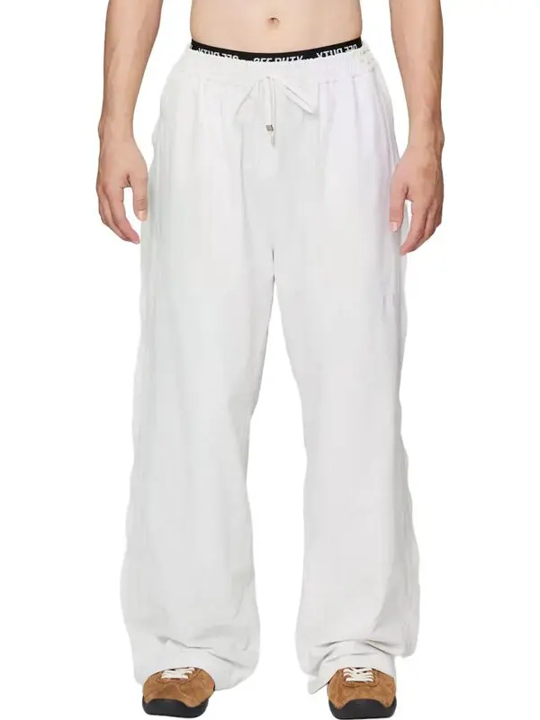 OFF DUTY Chad Trousers - White