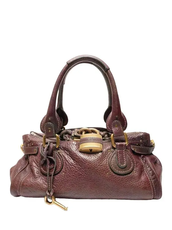Chloé Paddington Leather Tote Bag - Brown
