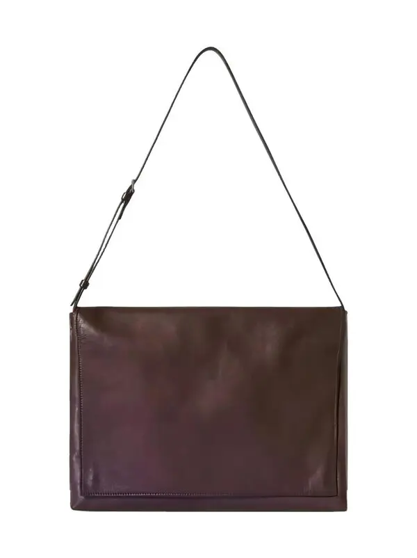 THE ROW Messenger Shoulder Bag - Brown