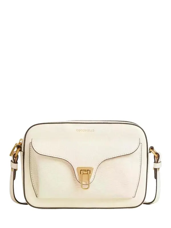 COCCINELLE Small Beat Shoulder Bag - White