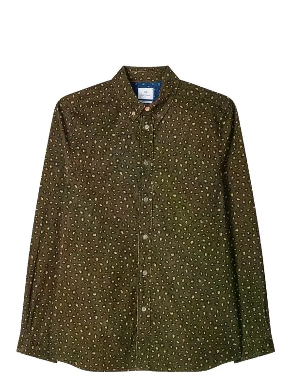 Paul Smith Animal Print Shirt - Green