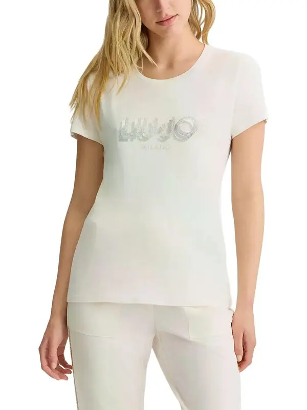 Liu Jo Logo T-shirt - Neutrals