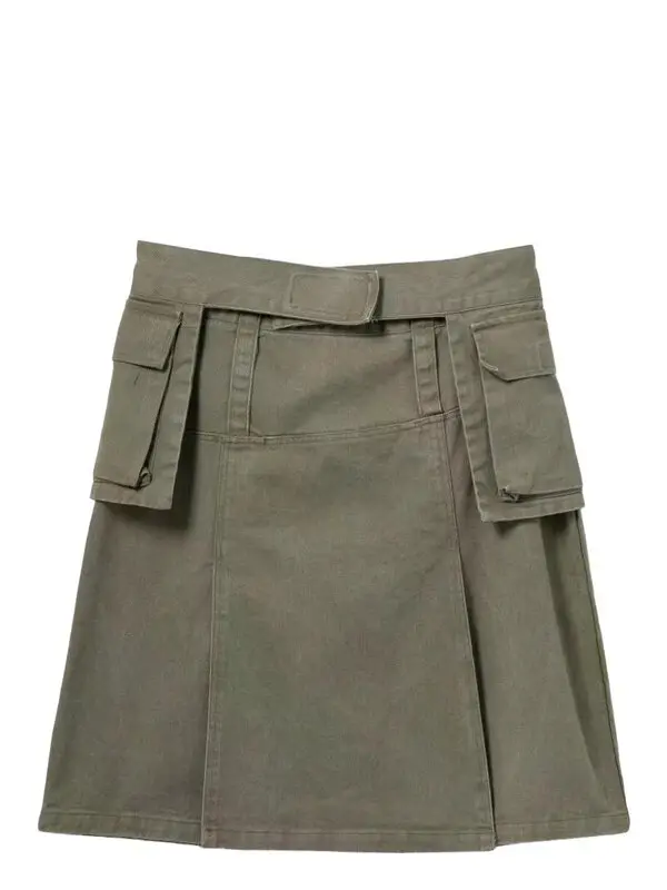 HALFBOY Cargo Skirt - Green
