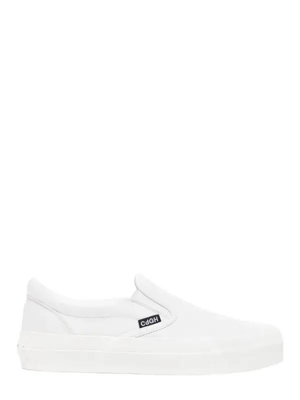 Comme Des Garçons Slip-on Trainers - White