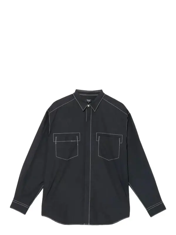 Comme Des Garçons Stitch Shirt - Blue