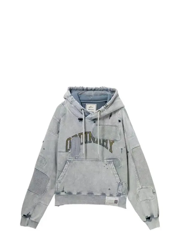 Mihara Yasuhiro Printed Hoodie - Grey