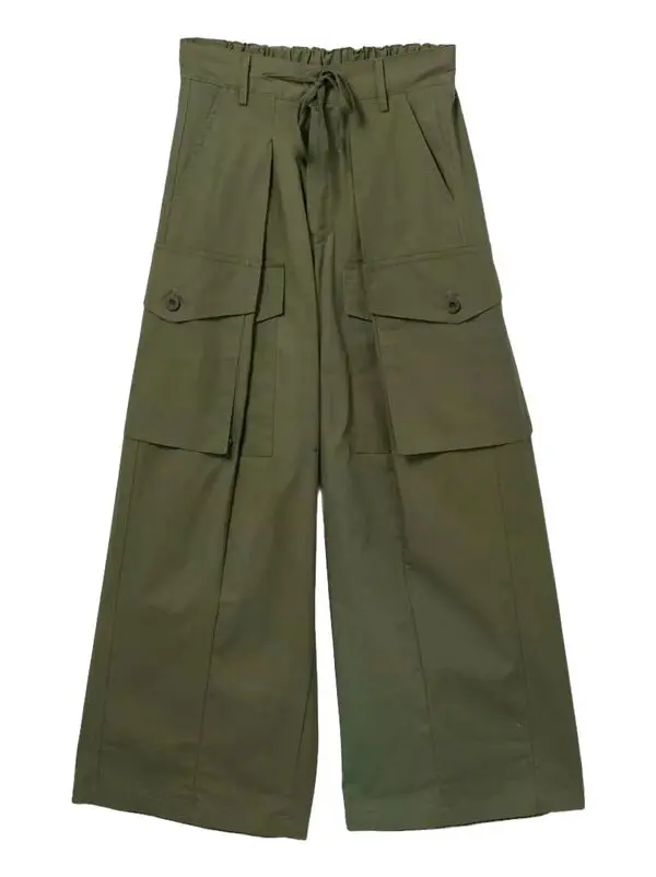 HALFBOY Cargo Trousers - Green