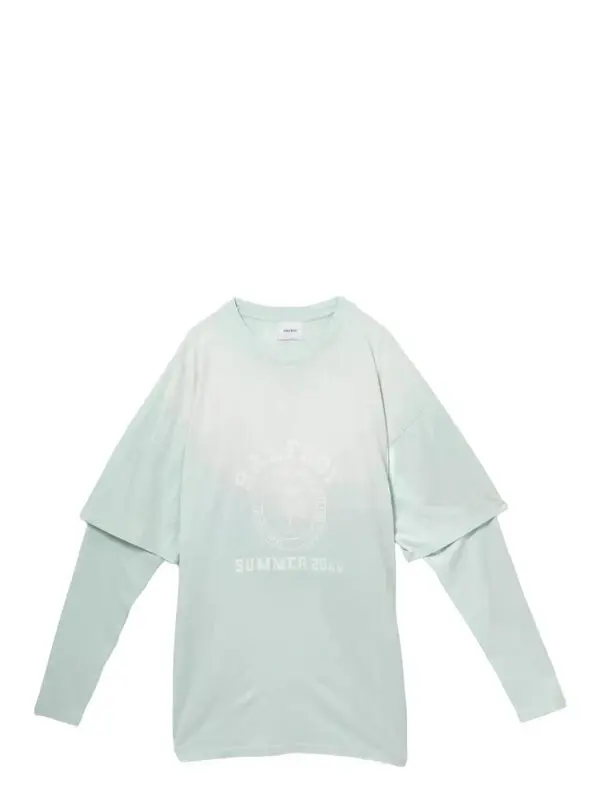 HALFBOY Double Sleeves T-shirt - Blue