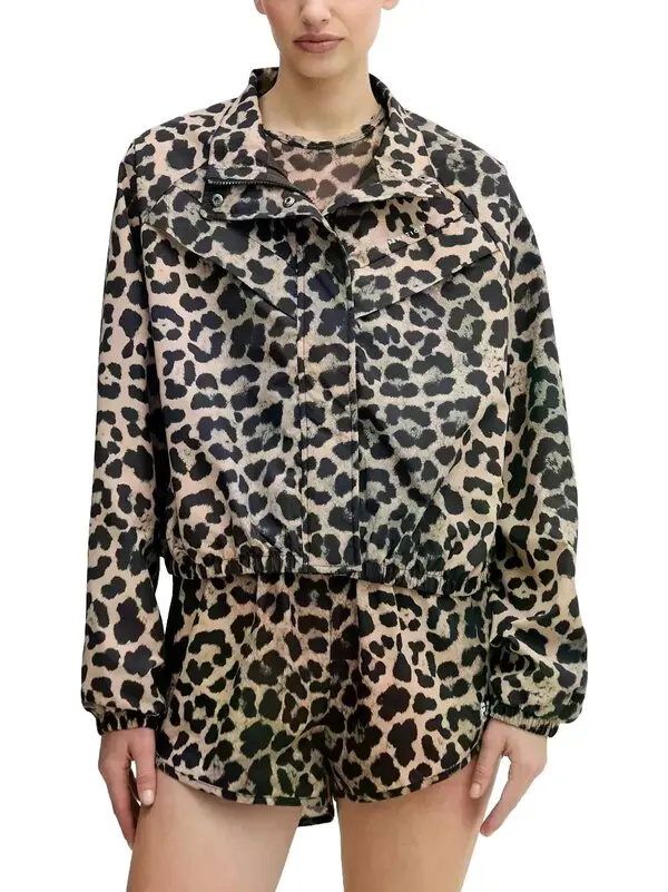 P.E Nation Leopard Print Jacket - Neutrals