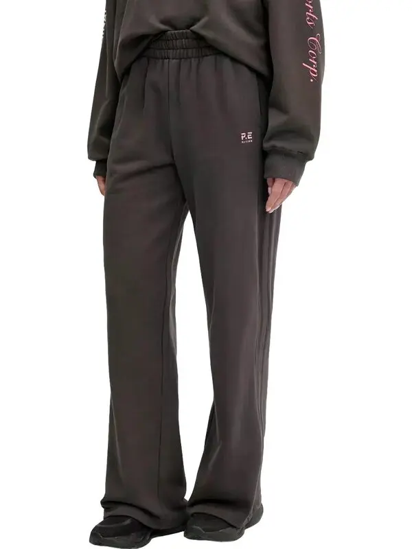 P.E Nation Logo-detail Track Pants - Brown