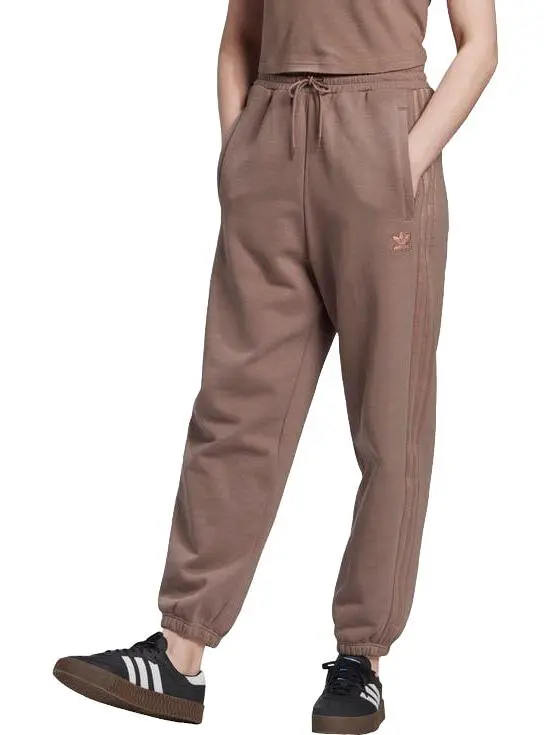 ADIDAS ORIGINALS Cuffed Sweatpants - Trace Brown